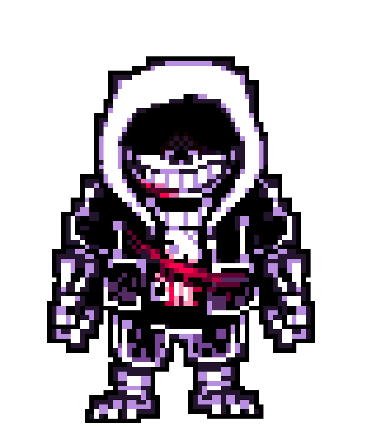 Pixilart - DUSTTALE LAST GENOCIDE SANS PHASE 3 OFI intro by Mathewskeleton