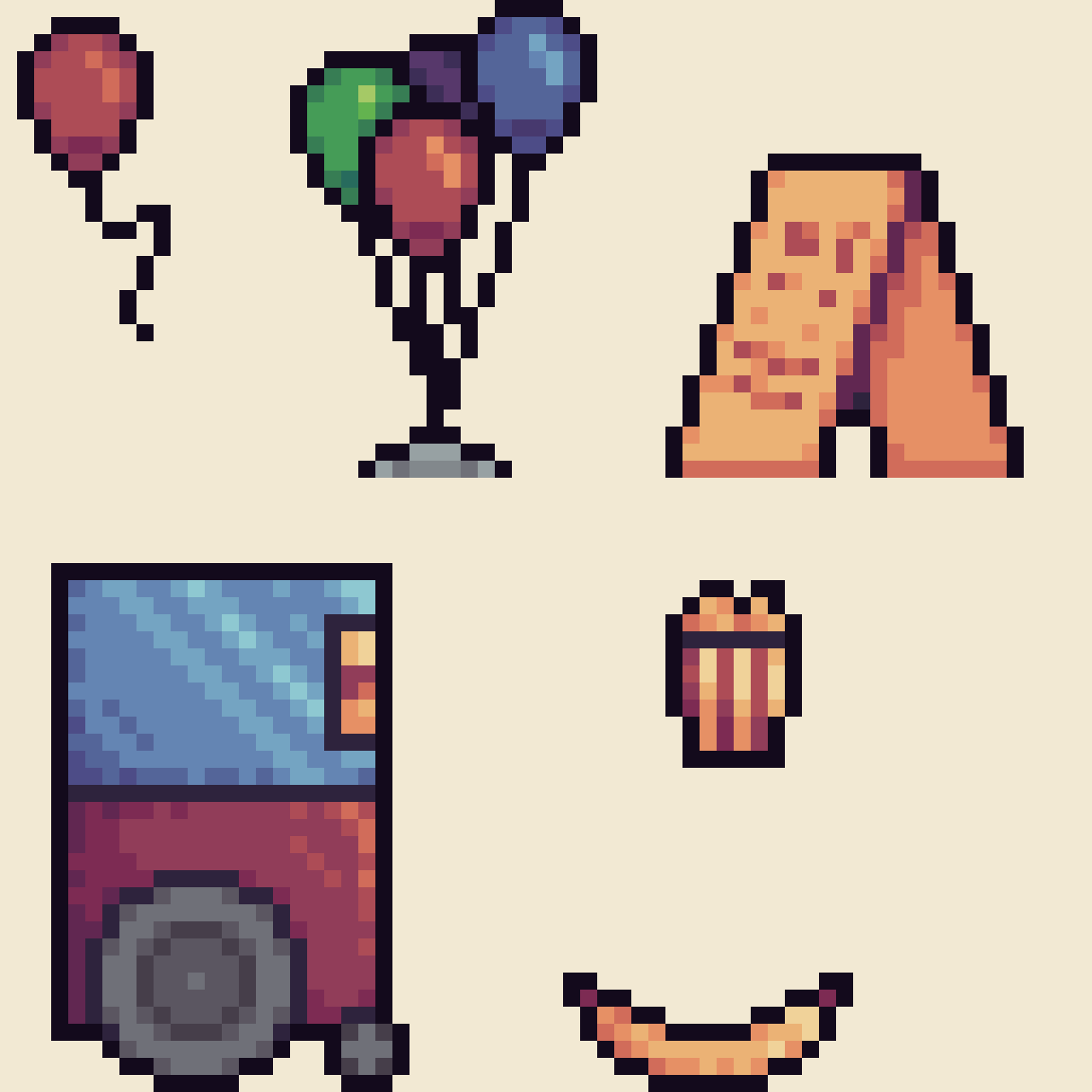 Pixilart - circus sprites 1 by diaz-344