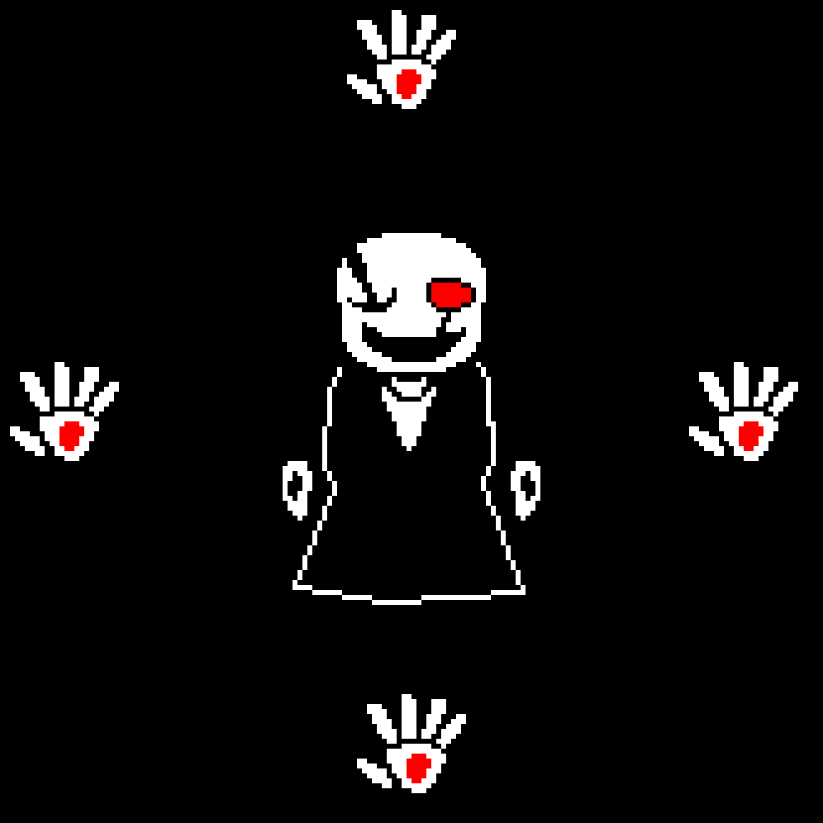 Pixilart - Gaster by SpamGojiFan97