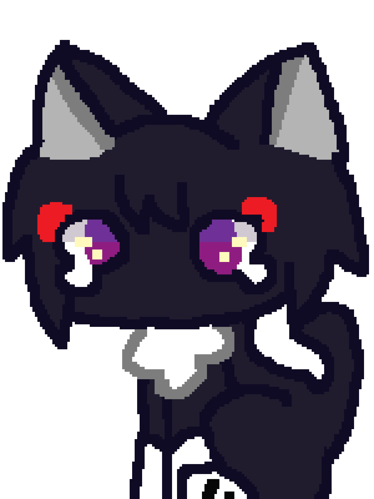 Pixilart - scara cat !! :£ by deadratlol