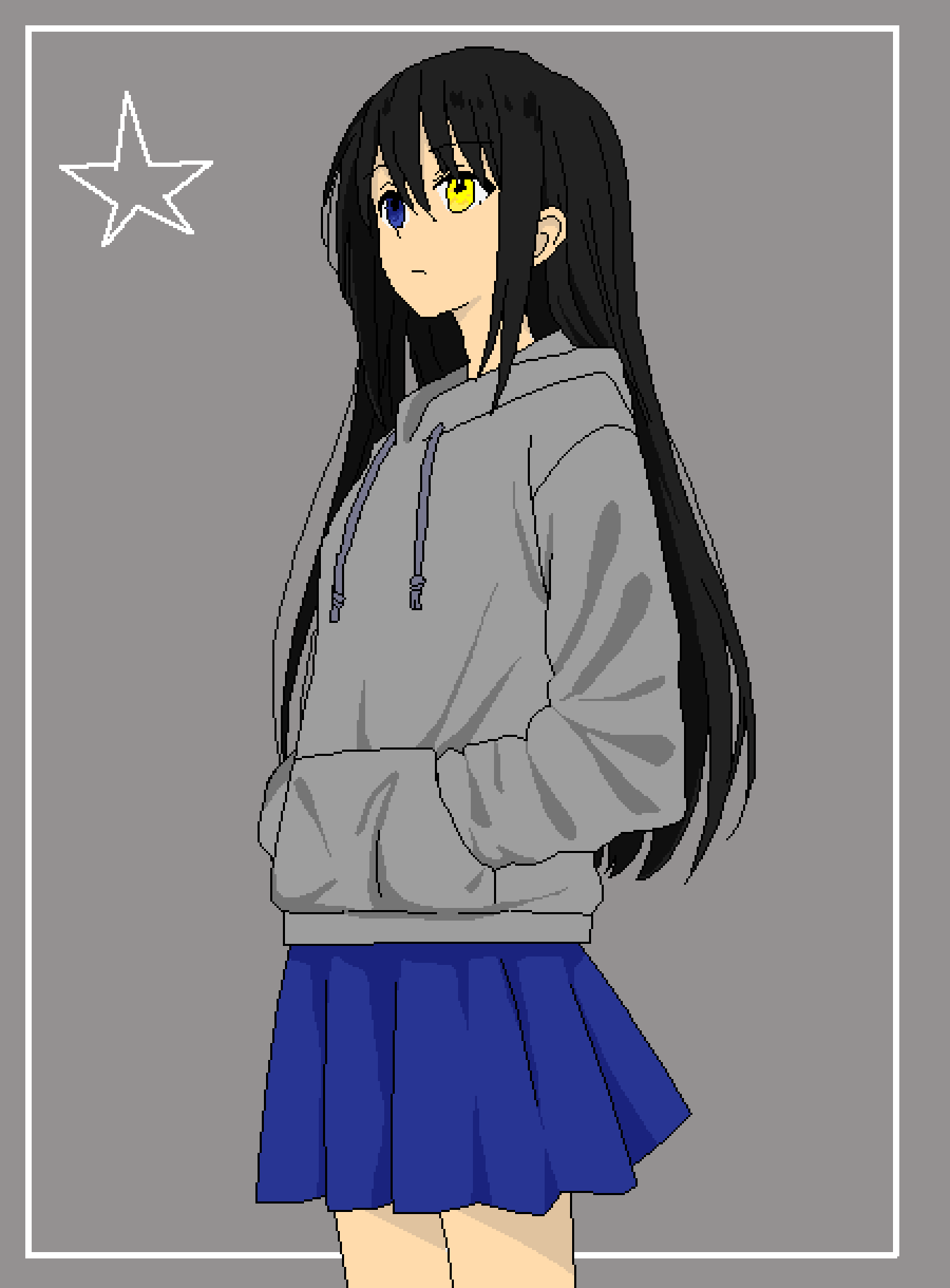 Pixilart - Anime Girl Base by AnnanteTheQueen