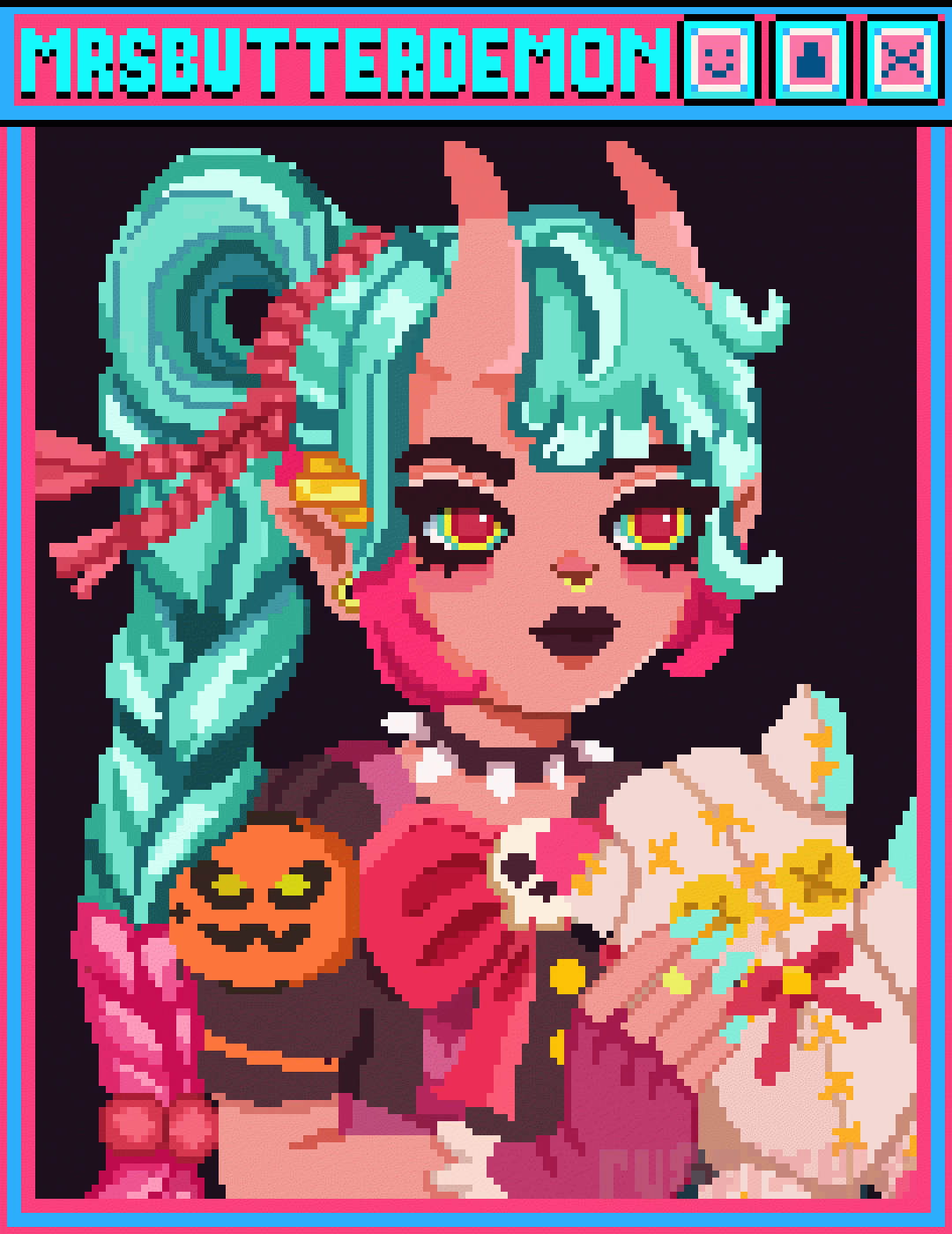 Pixilart - Demon Girl by ruspixels