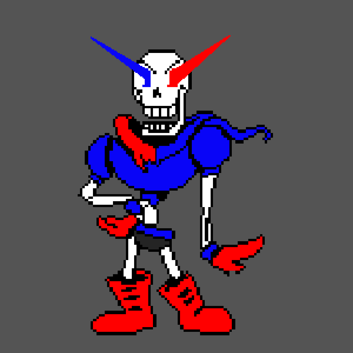 Pixilart - elemental fire water papyrus by pixel-bruh