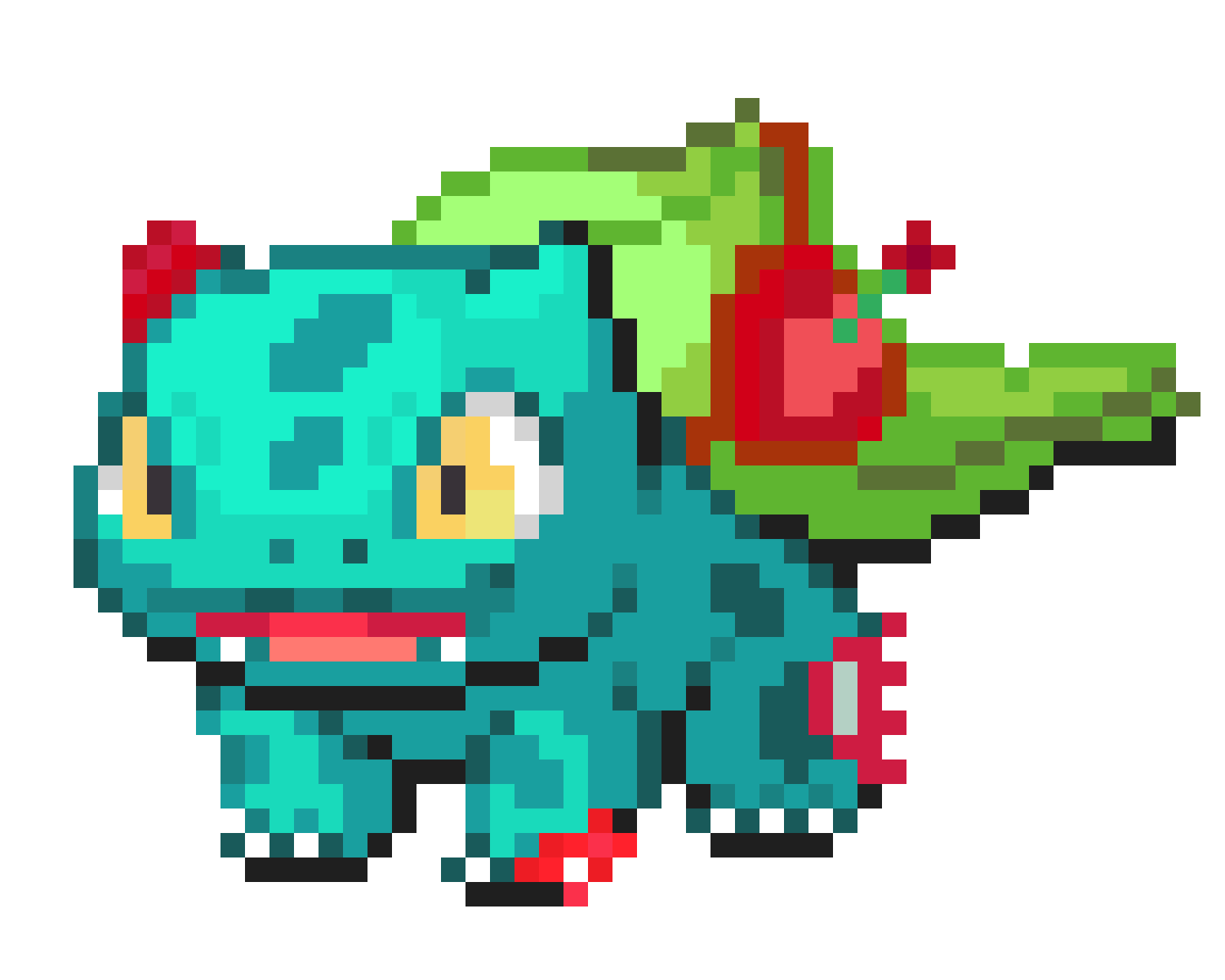 Pixilart - bulbasaur zombie by TarmaELRetrasad