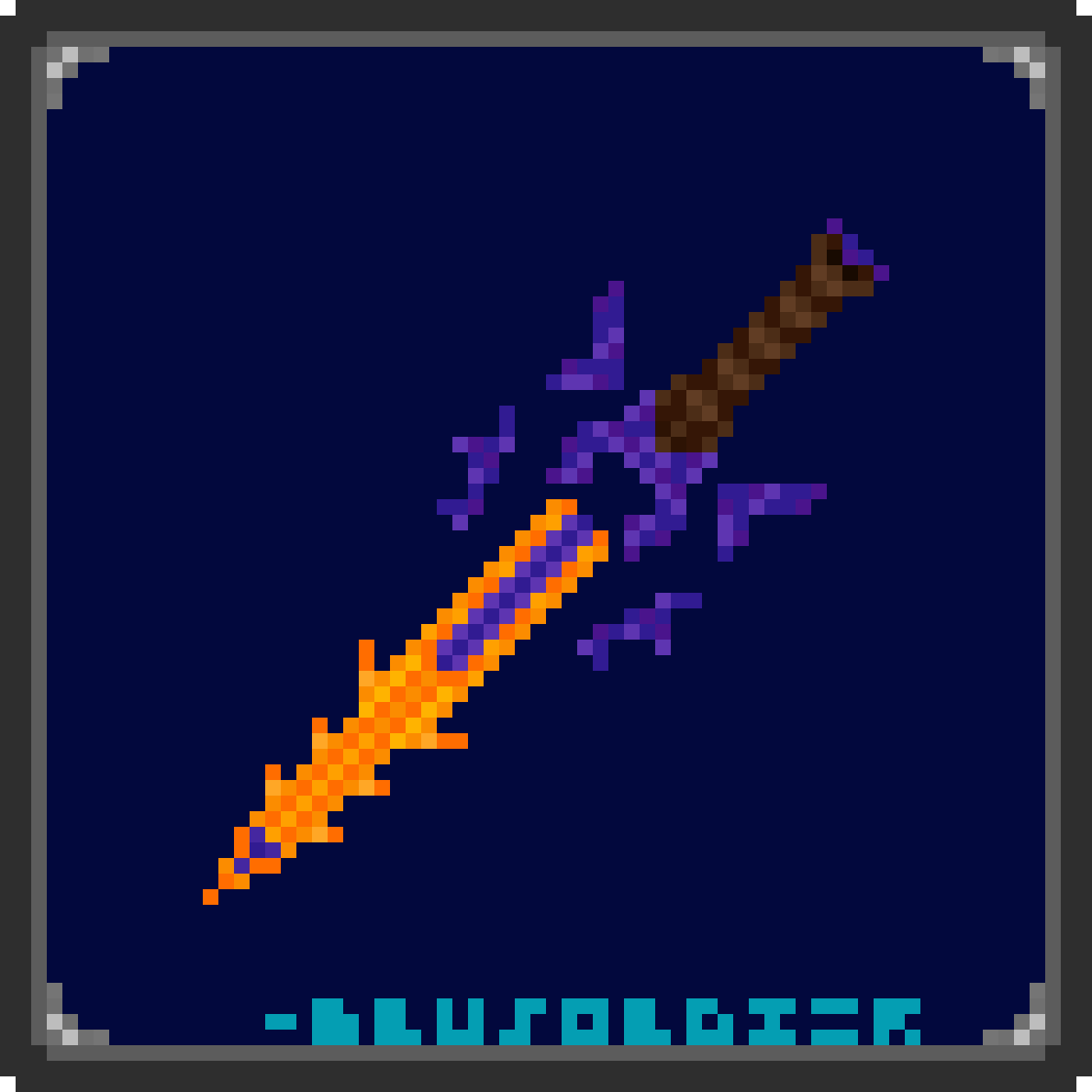 Pixilart - Halloween sword by Blusoldier