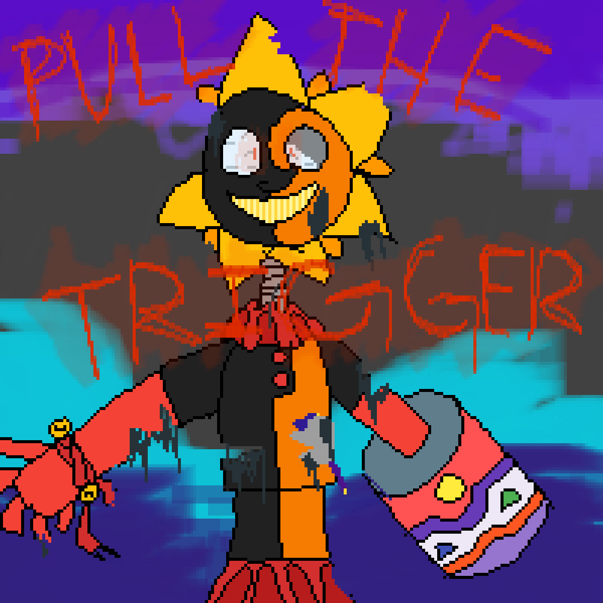 Pixilart - Shattered Eclipse by BooperSnooper
