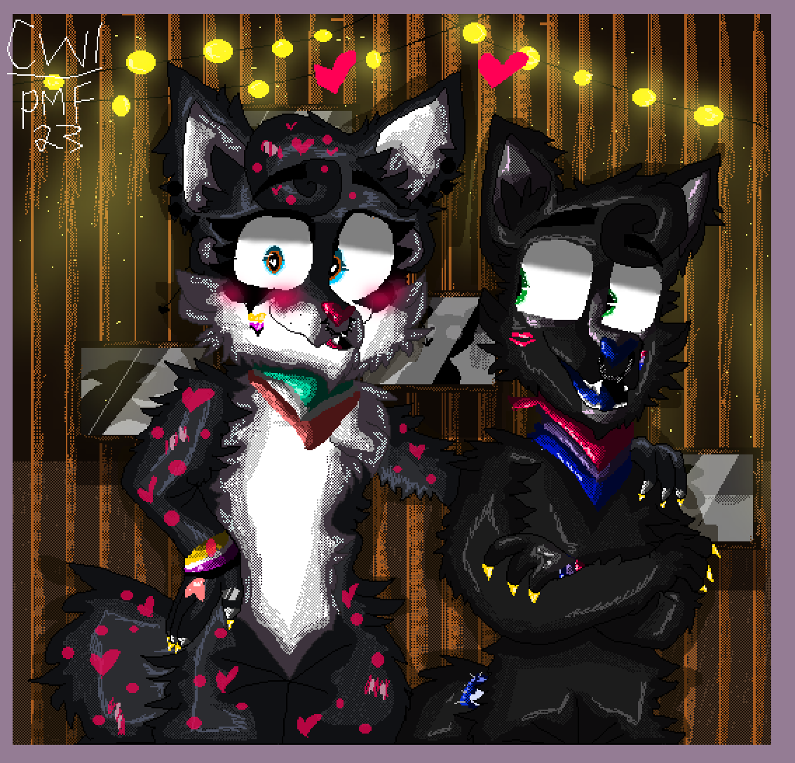 Pixilart - octavia and miles ship by Crystalwater1