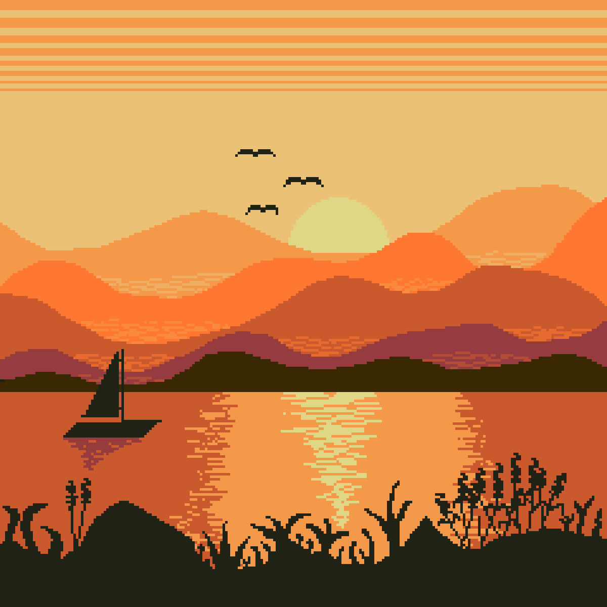 Pixilart - Lake thoughts by obliviated