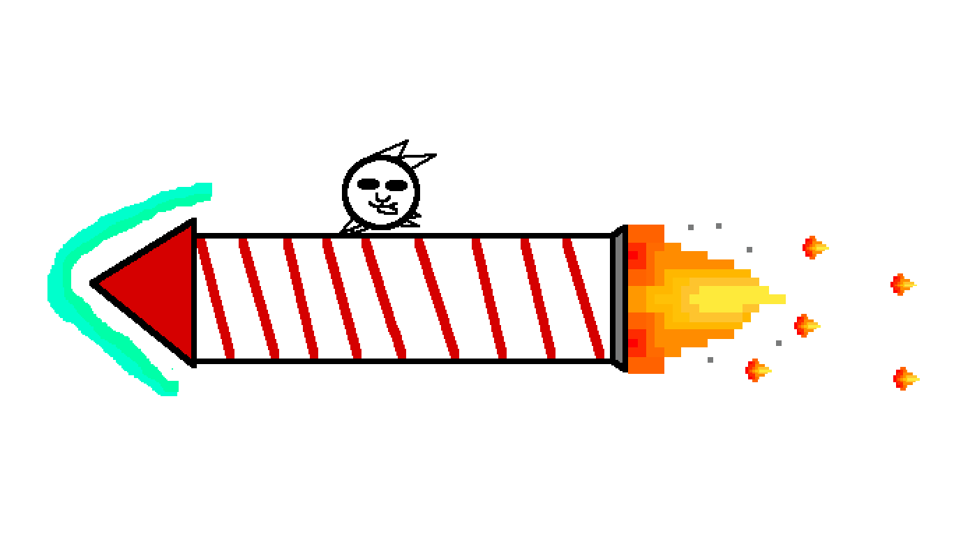Pixilart - Missile Cat by LolbitBigYES