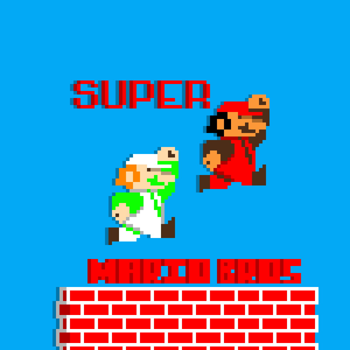 Pixilart - SUPER MARIO BROS by SuperGamer64