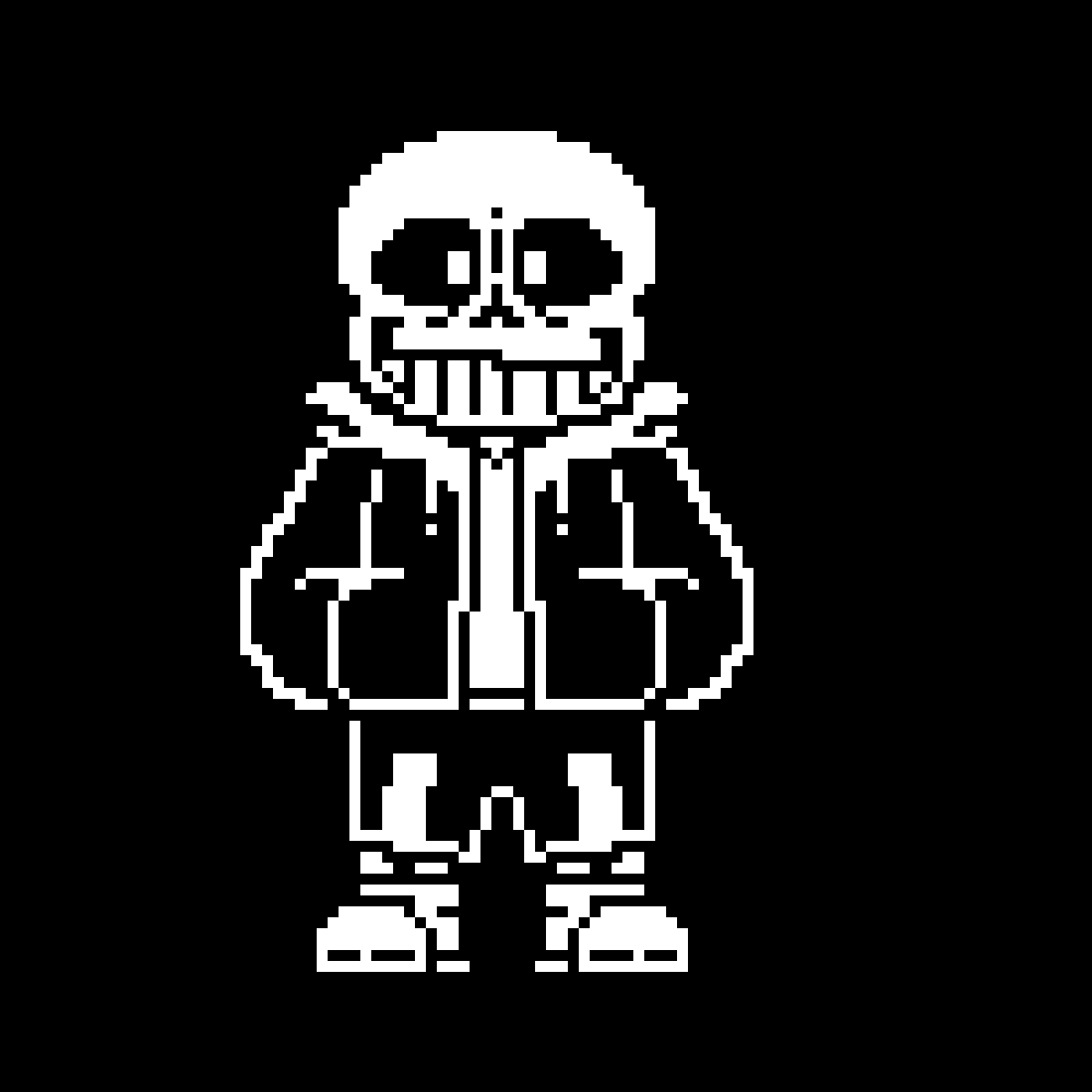 Pixilart - Sans v14 (read description) by pop1012
