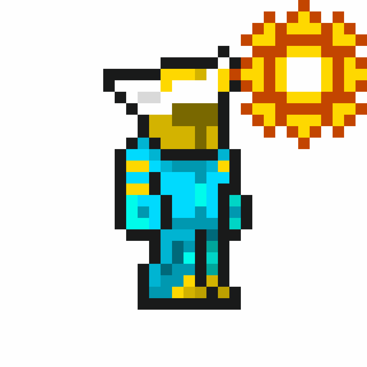 Pixilart - celestial warrior by pixel-triumph-2