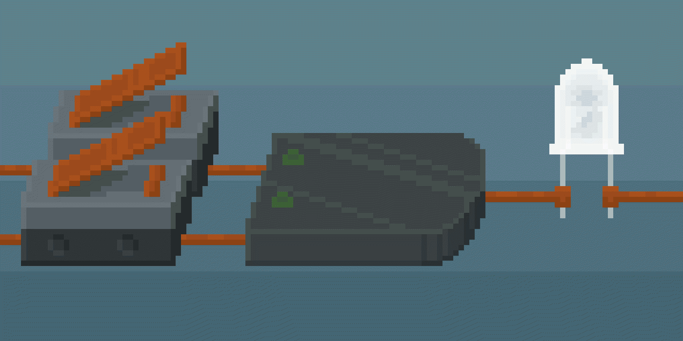 Pixilart - Gate with logic by Veciic