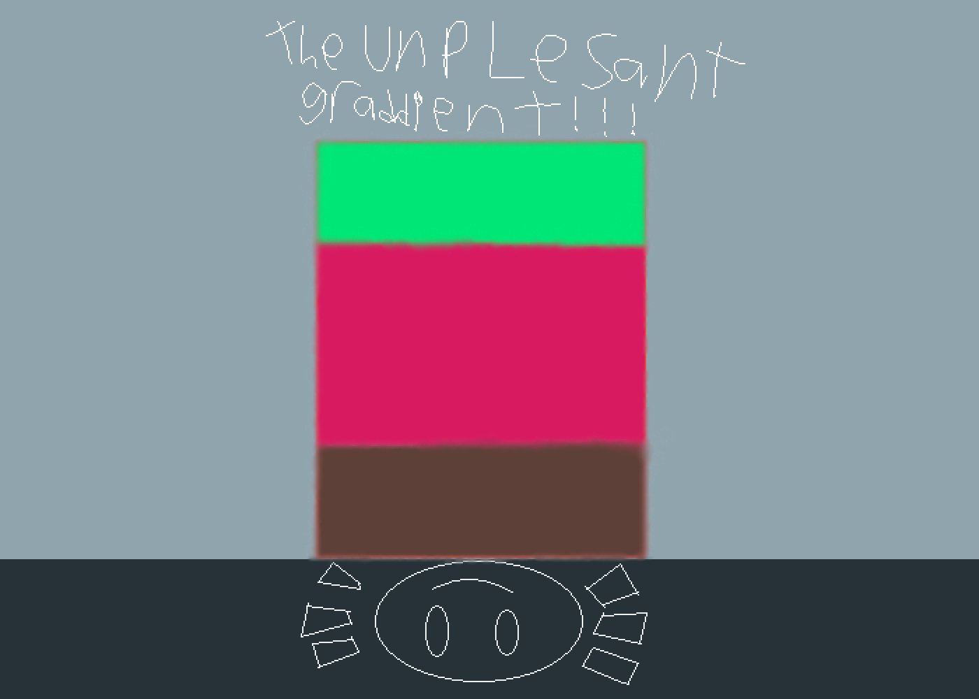 Pixilart - Behold! the unpleasant gradient!!! by Erica7089