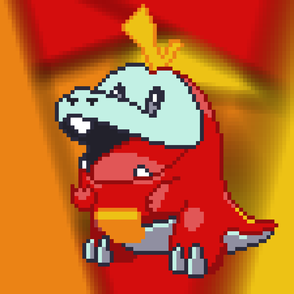 Pixilart - Fuecoco by oceanac