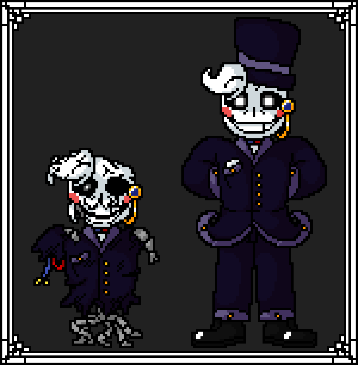 Pixilart - Grayson Wright /// Facade 1 + Facade 2 by SpamD