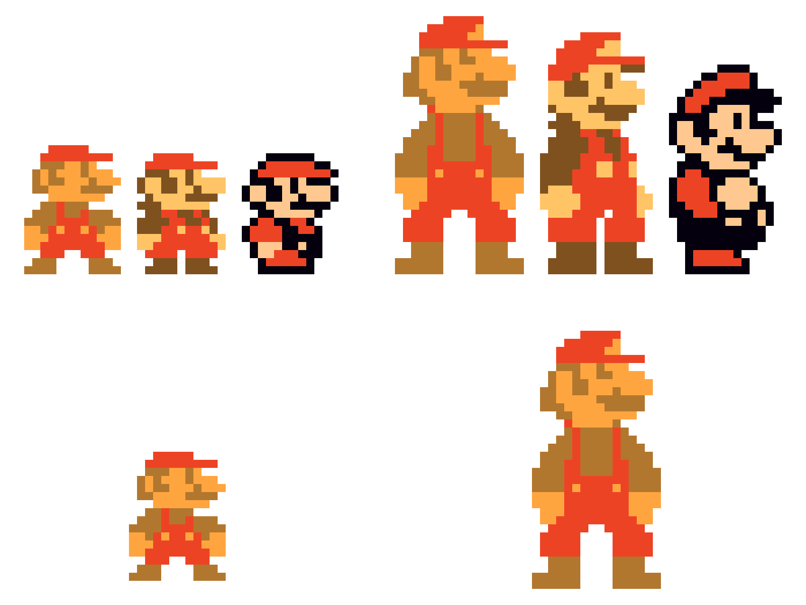 Pixilart - Combination SMB1XSMB3 Sprite by SuperKuperBros