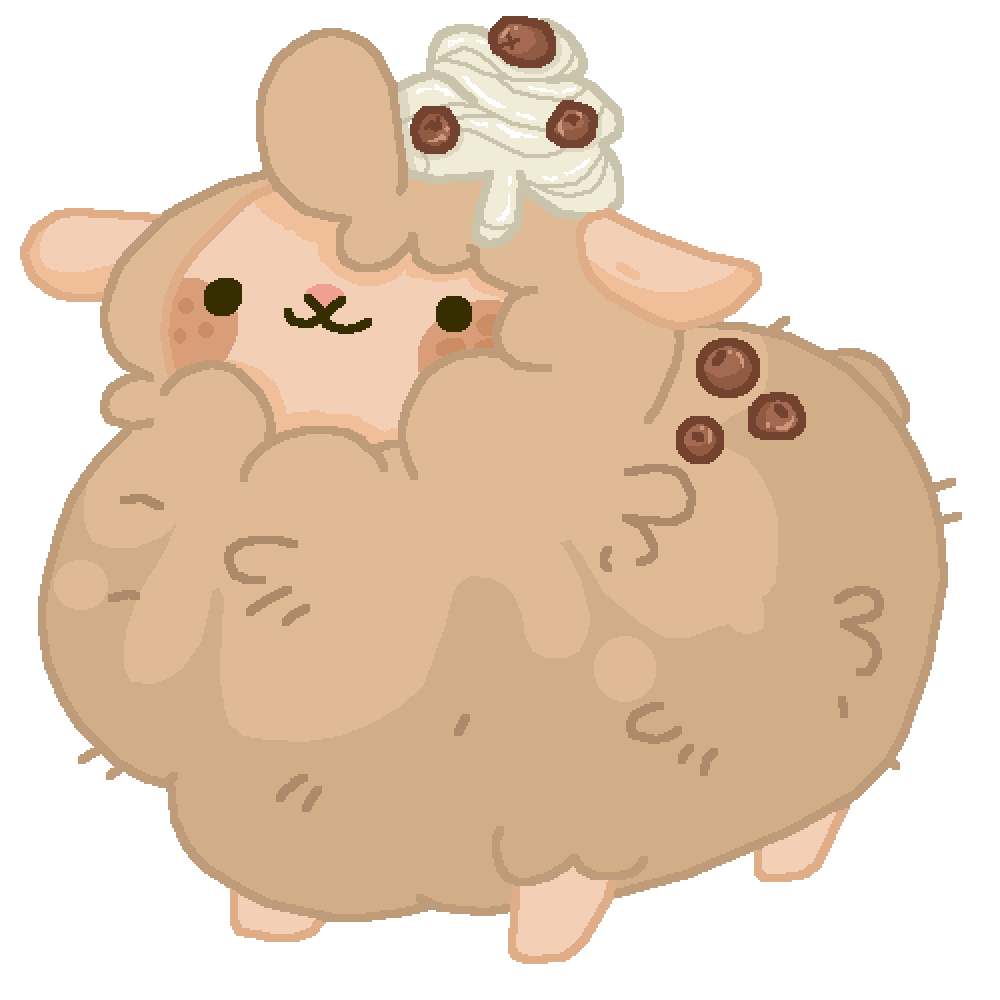 Pixilart - BlueBerry Sheep base by ile
