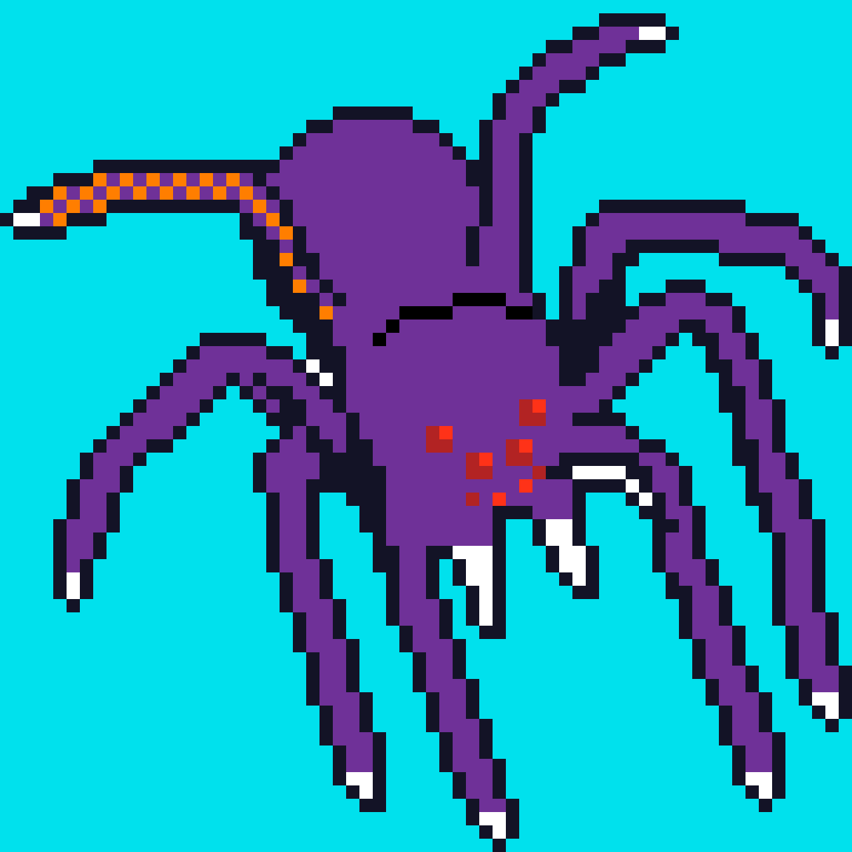 Pixilart - Spider by ponylover1