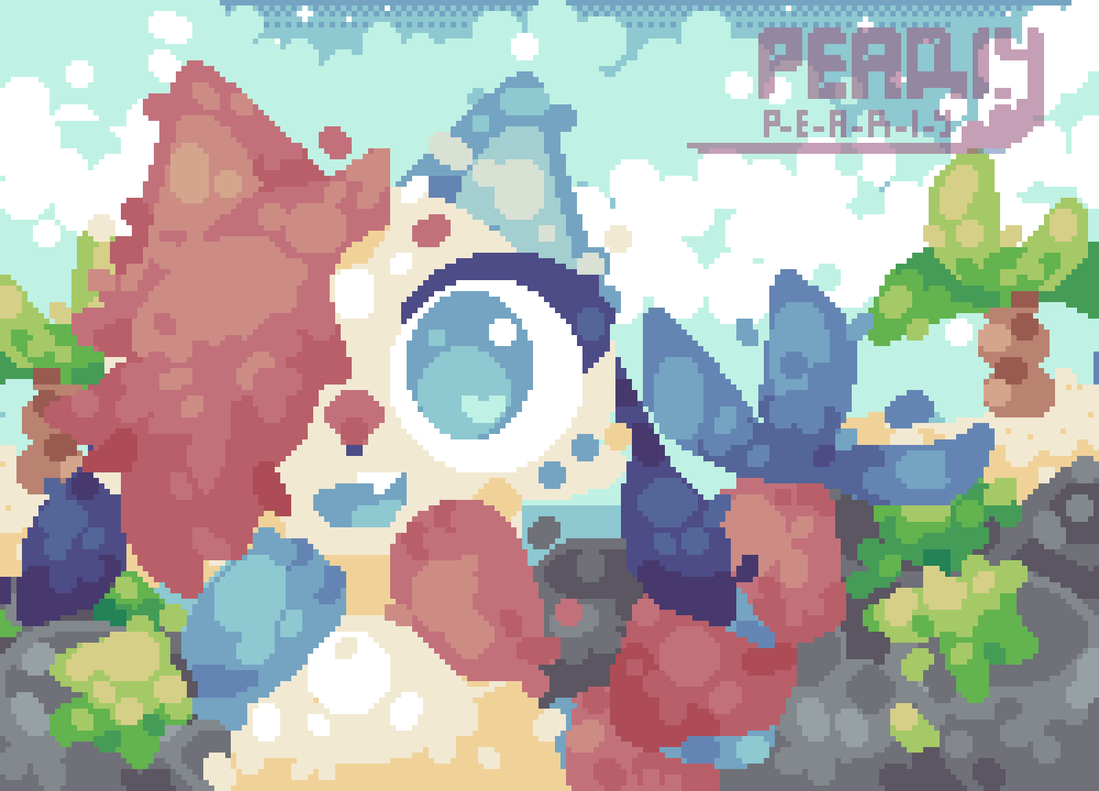 Pixilart - conch ! art trade with @frailquail by p-e-a-r-l-y