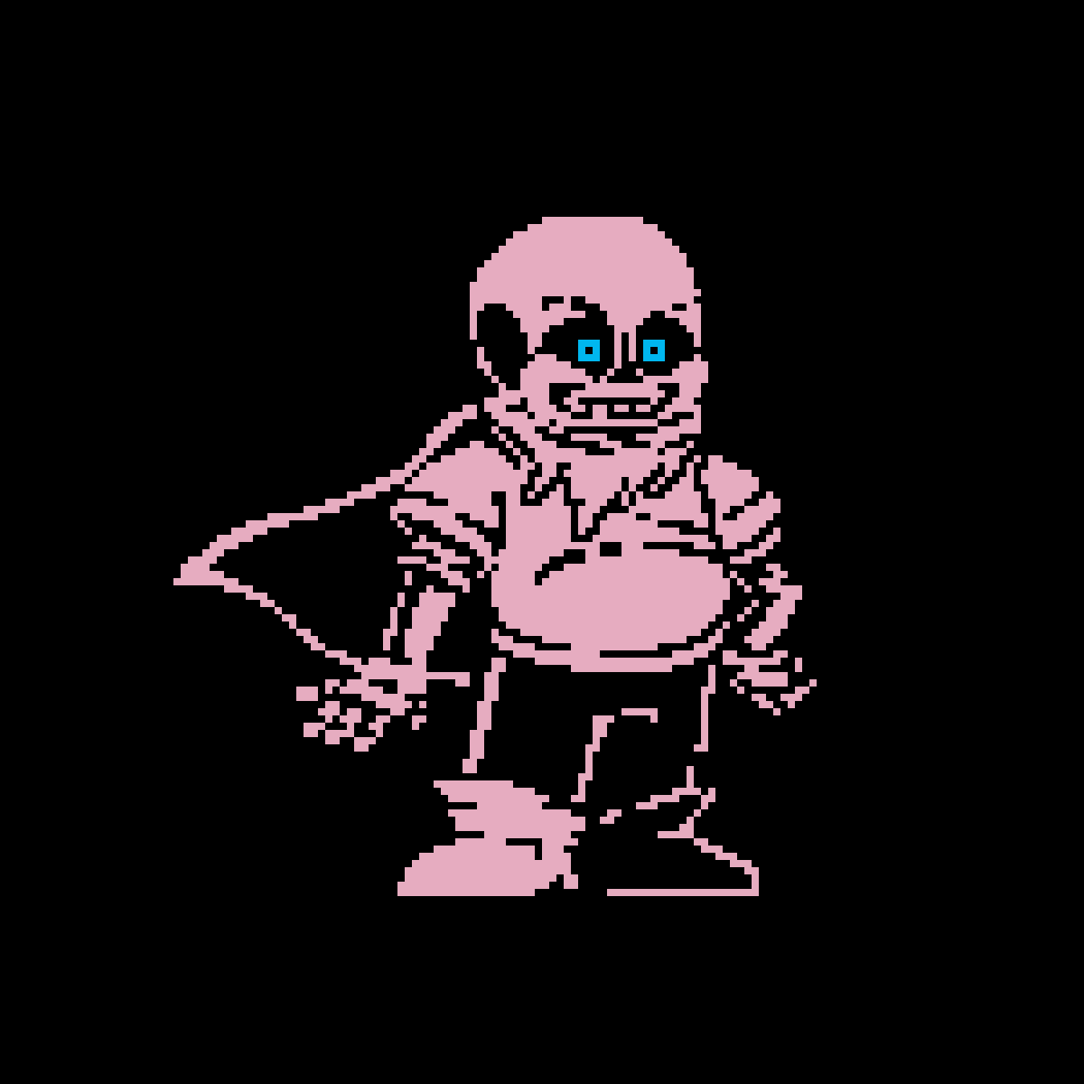 Pixilart - Canon! Underswap sans by WMGGT