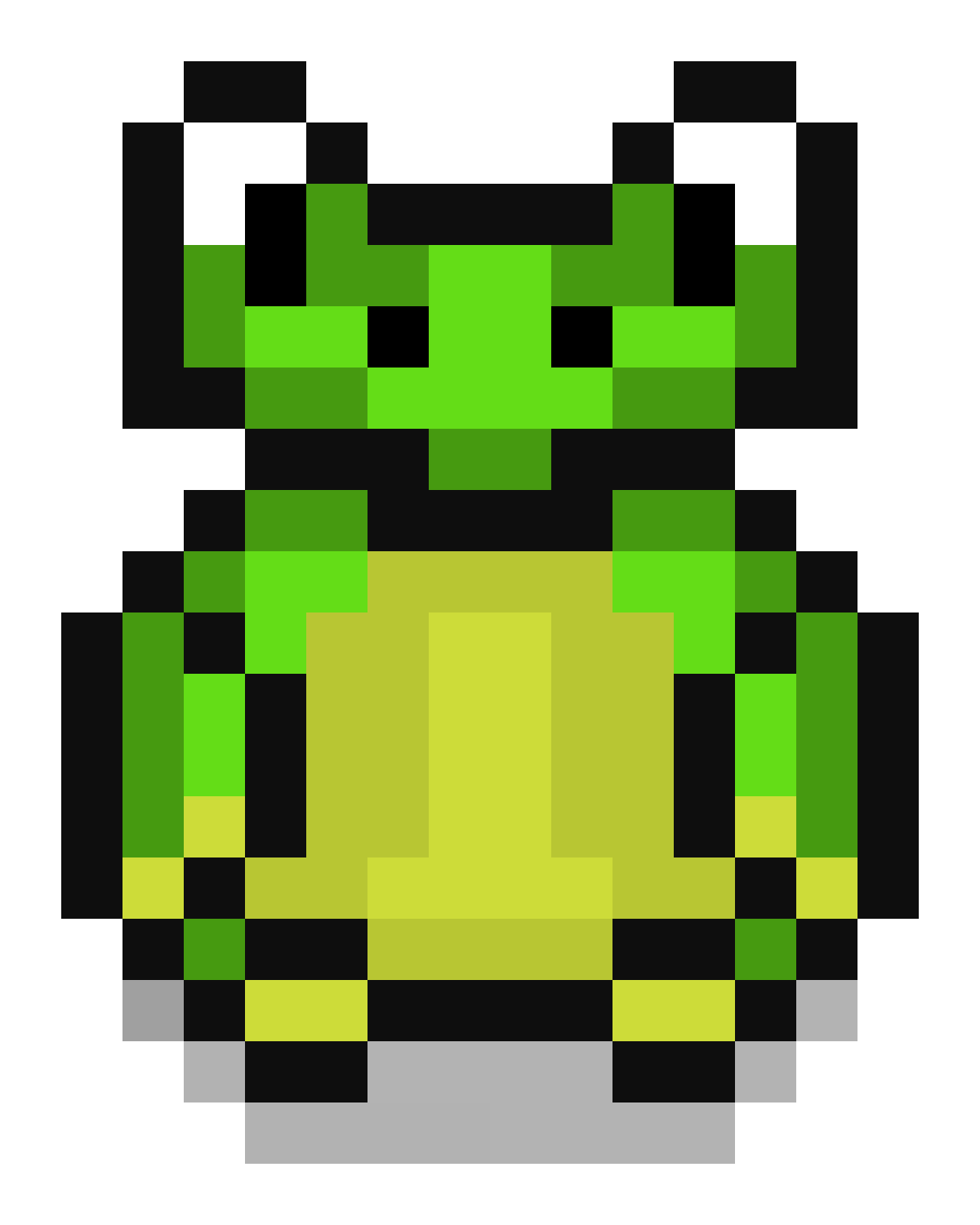Pixilart - Frog Person by P-wing