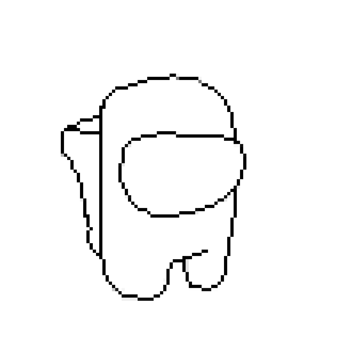 Pixilart - Week 6 Crewmate Base by Dubmundgaming