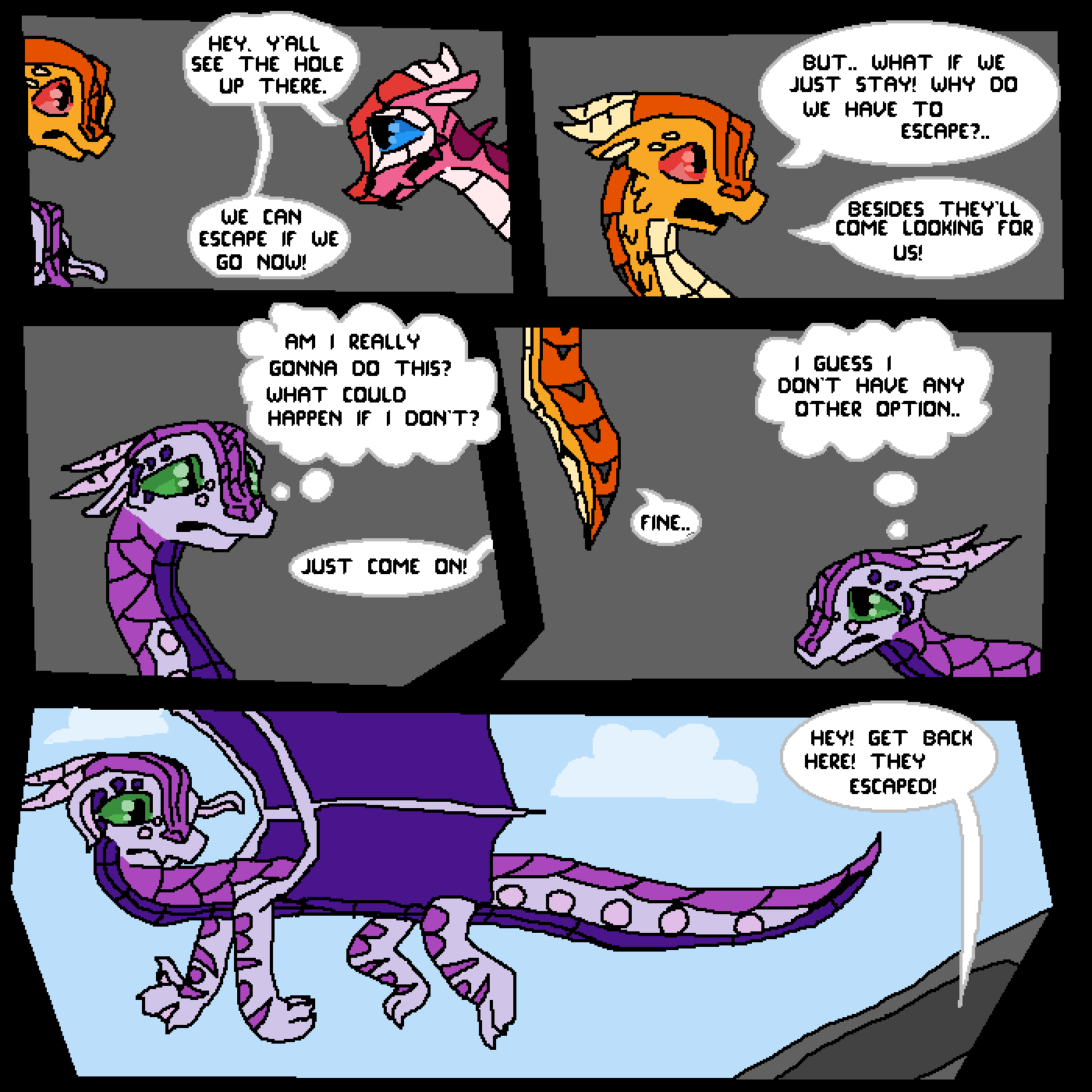 Episode 4 - Losing Hope - Pixilart Comics