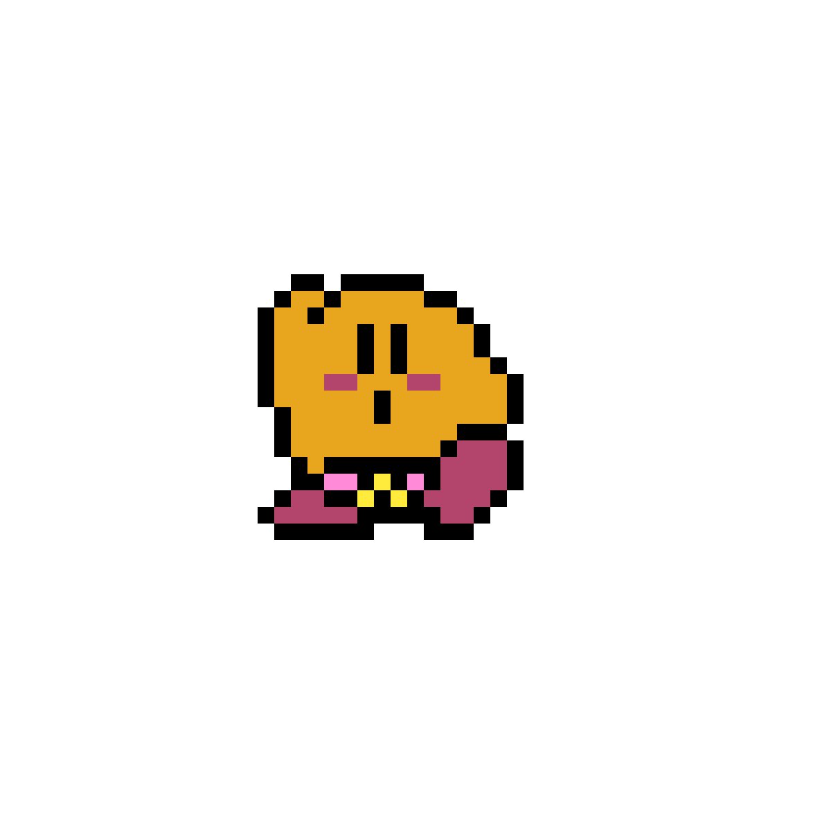 Kirby Sprite De 8 Bits 8 Bit Kirby Sprite, HD Png Download Kindpng