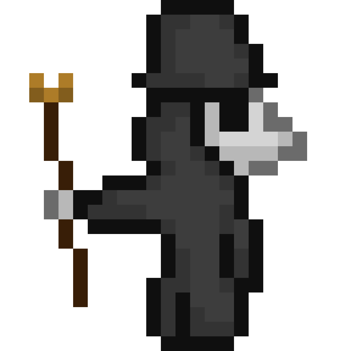 Pixilart - Smaller Plague Doctor Sprite by DblClvrStudios
