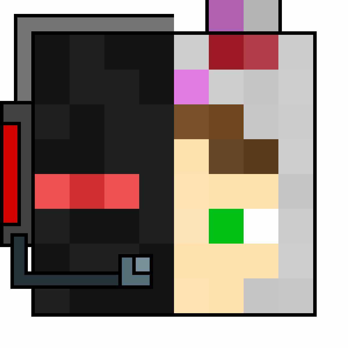 Pixilart - Glitch Avatar by EnderBunni