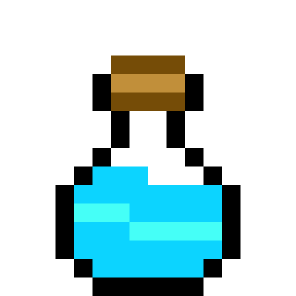 Pixilart - Minecraft Potion by Mikicrep