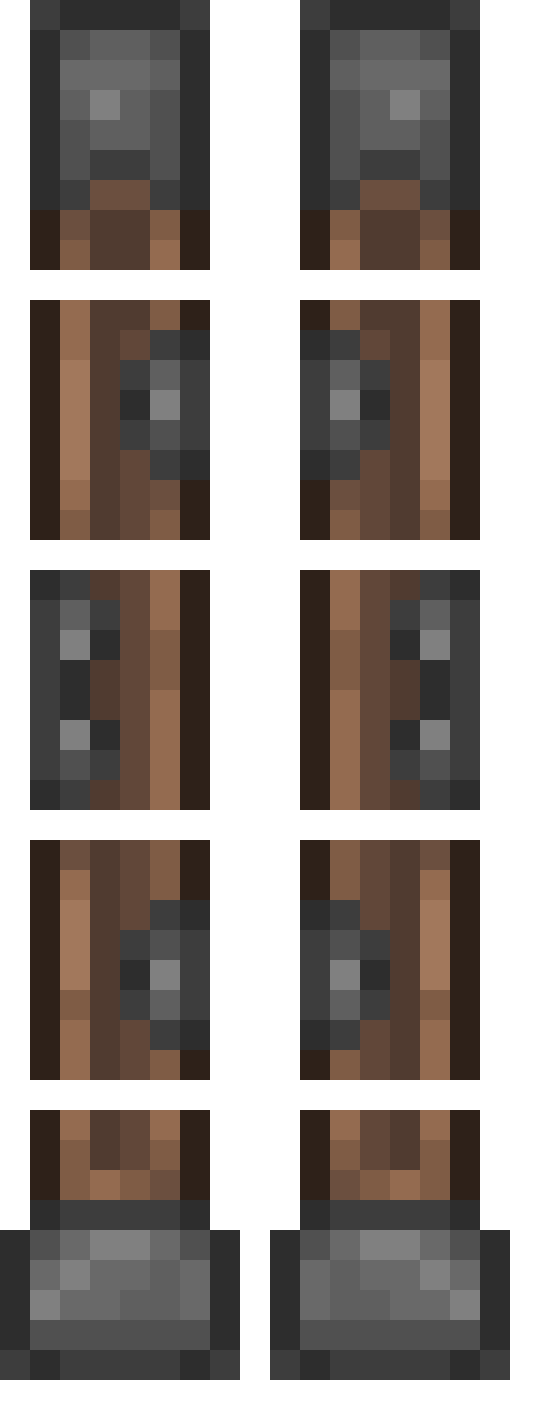 Pixilart - Terraria Tile ID #388 | Tall Gate (closed) by tSpritesheeter