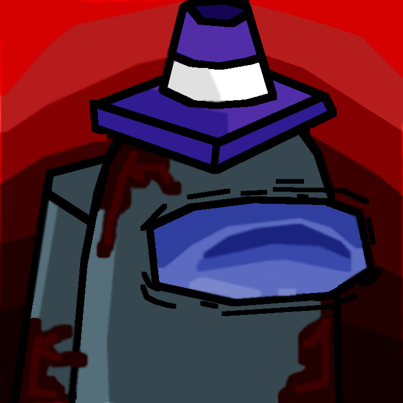 Pixilart - Gray Impostor by LandonLMR