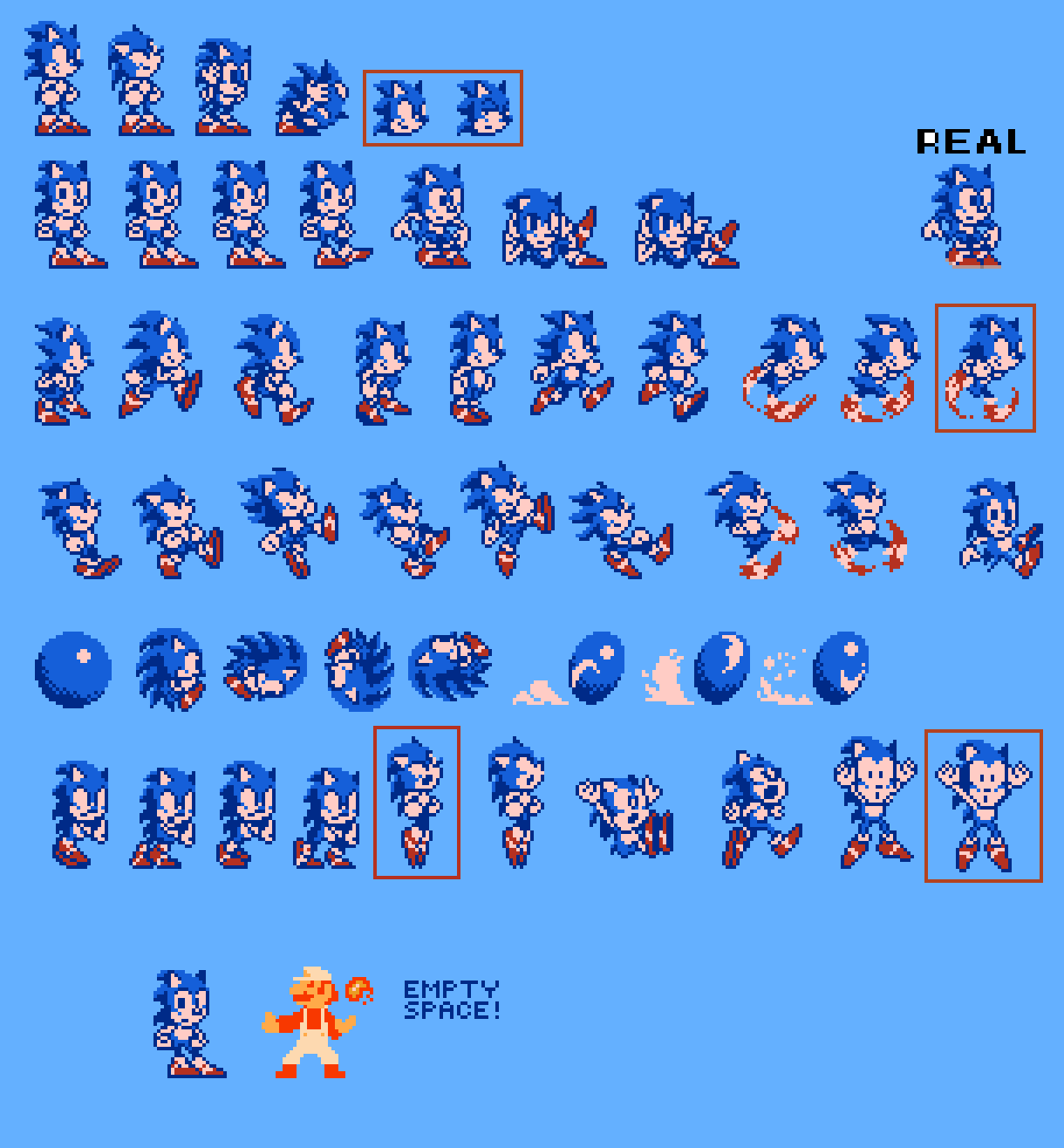 Pixilart - Sonic NES sprites by SONIC2211226