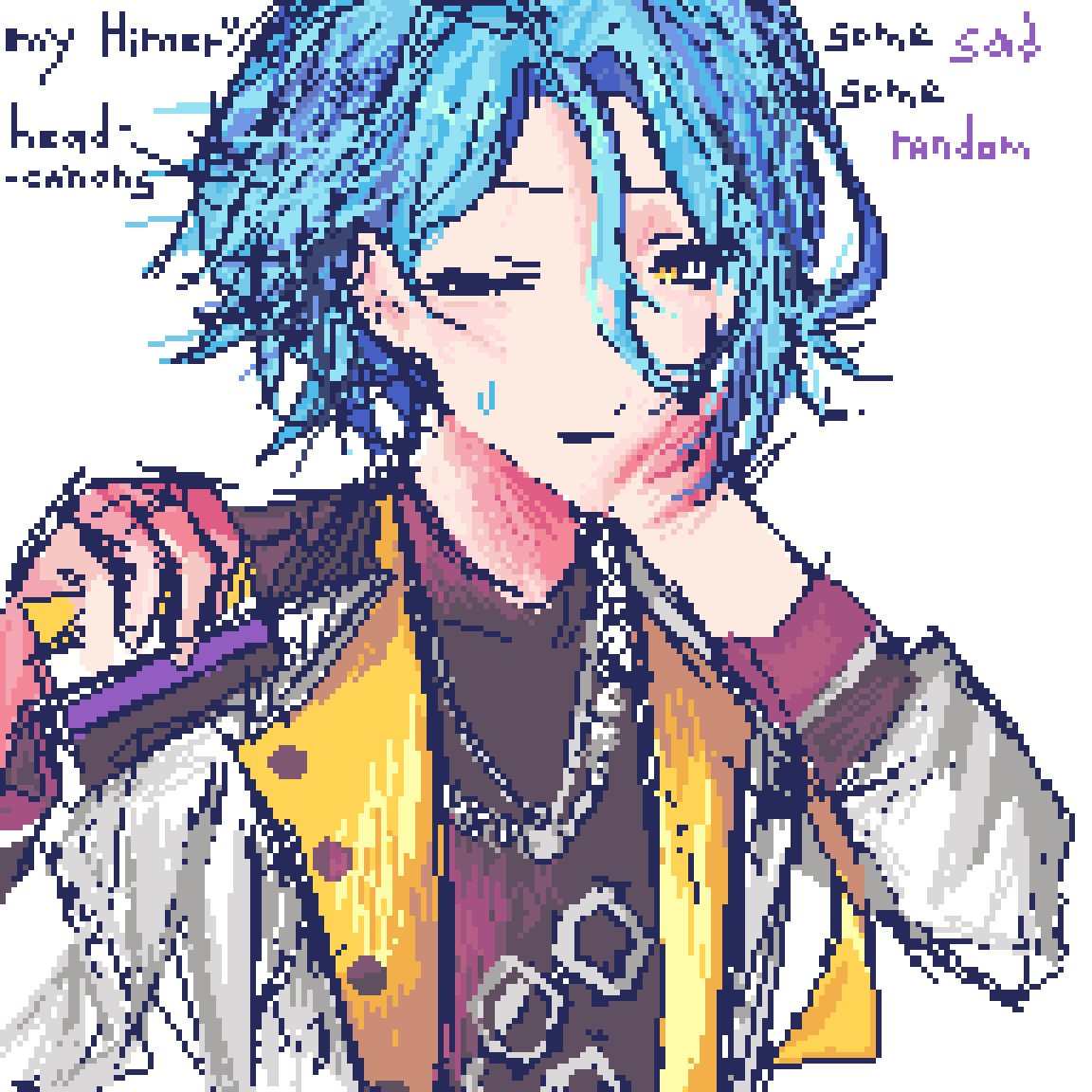 Pixilart - My HiMERU headcanons by aaside