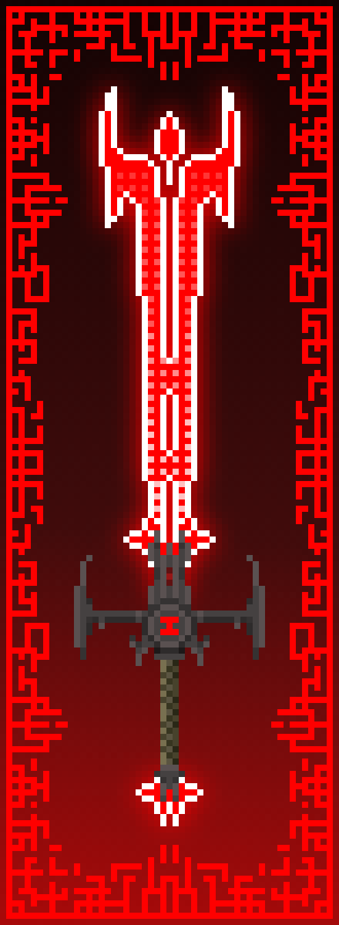 Pixilart - Crucible Blade CUSTOM by WispArt