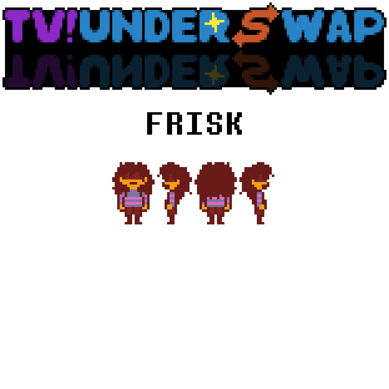 Pixilart - TV!US Frisk by SpeedyplayzOS