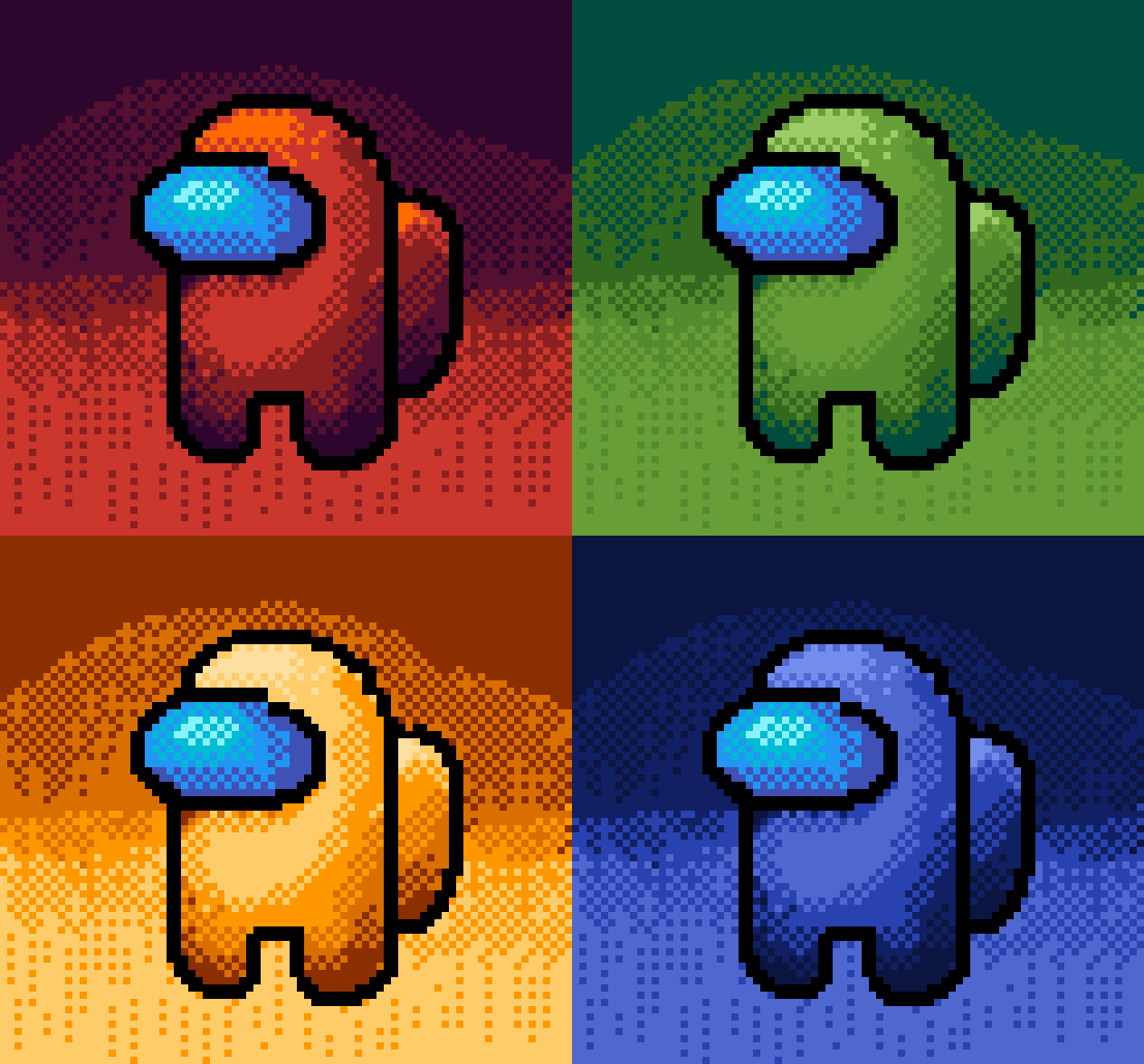 Pixilart - RED is SUS by ANAI