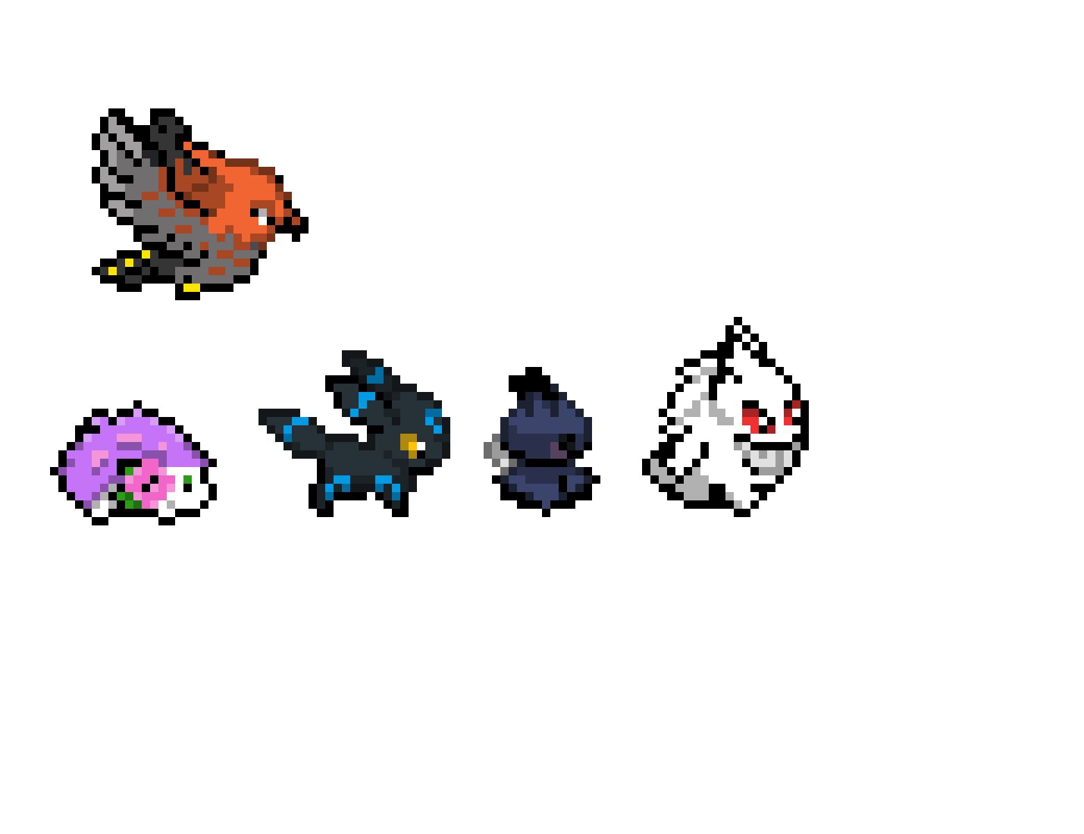 Pixilart - Random moving sprites ill make by Zeno-draws