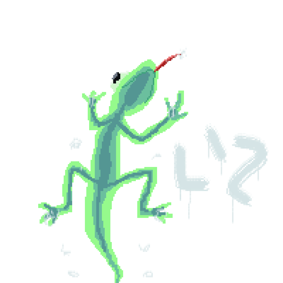 Pixilart - Liz the lizard by Octopie34