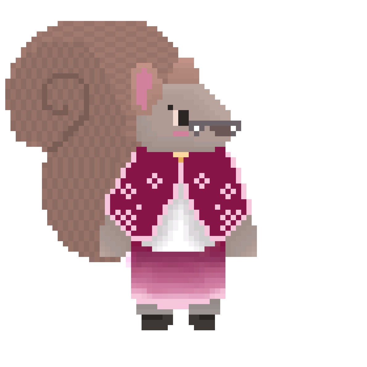 Pixilart - Squirrel :) (Grandma Version) by Swerve-Kinnie