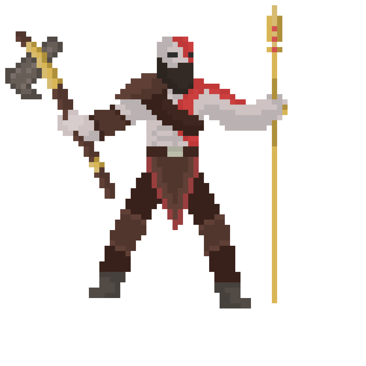 Pixilart - Kratos V2 by Muilenta
