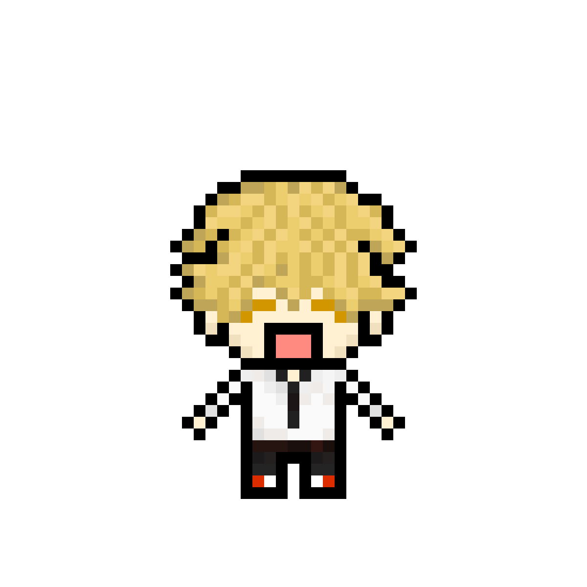 Pixilart - Denji-From-(Chainsaw Man)..Did i do this sprite right.. by ...