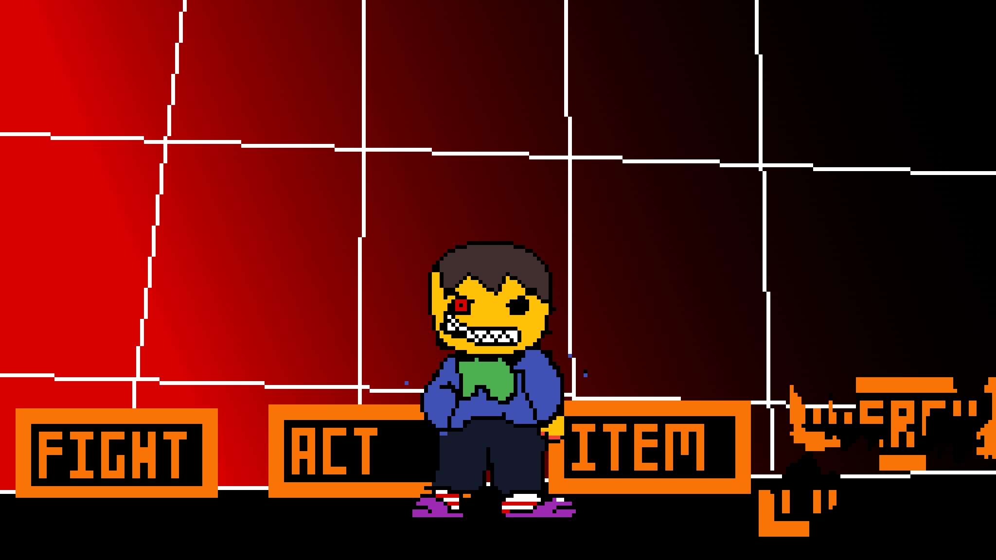 Pixilart - glitcher Undertale sprite by sans-the-lemon