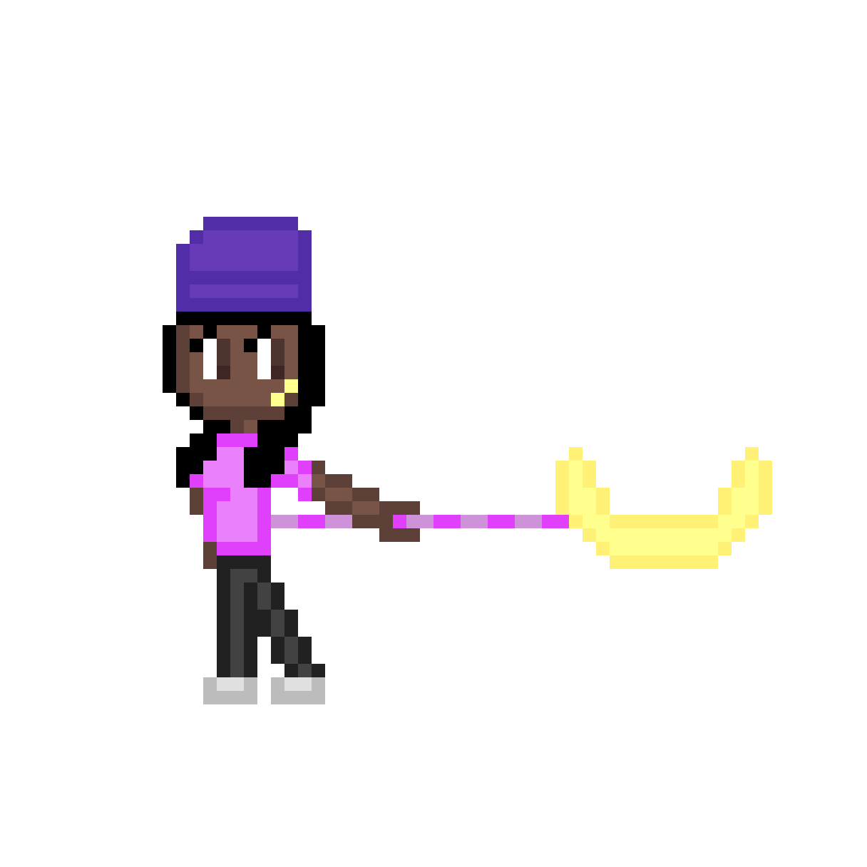 Pixilart - Crescent Fight Idle by CoolG1319