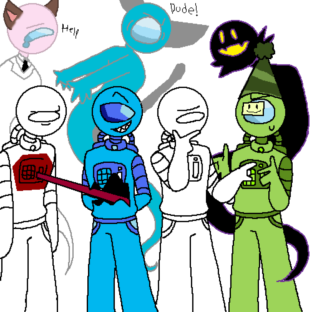 Pixilart - Among Us Crew Base by bonk-master-27