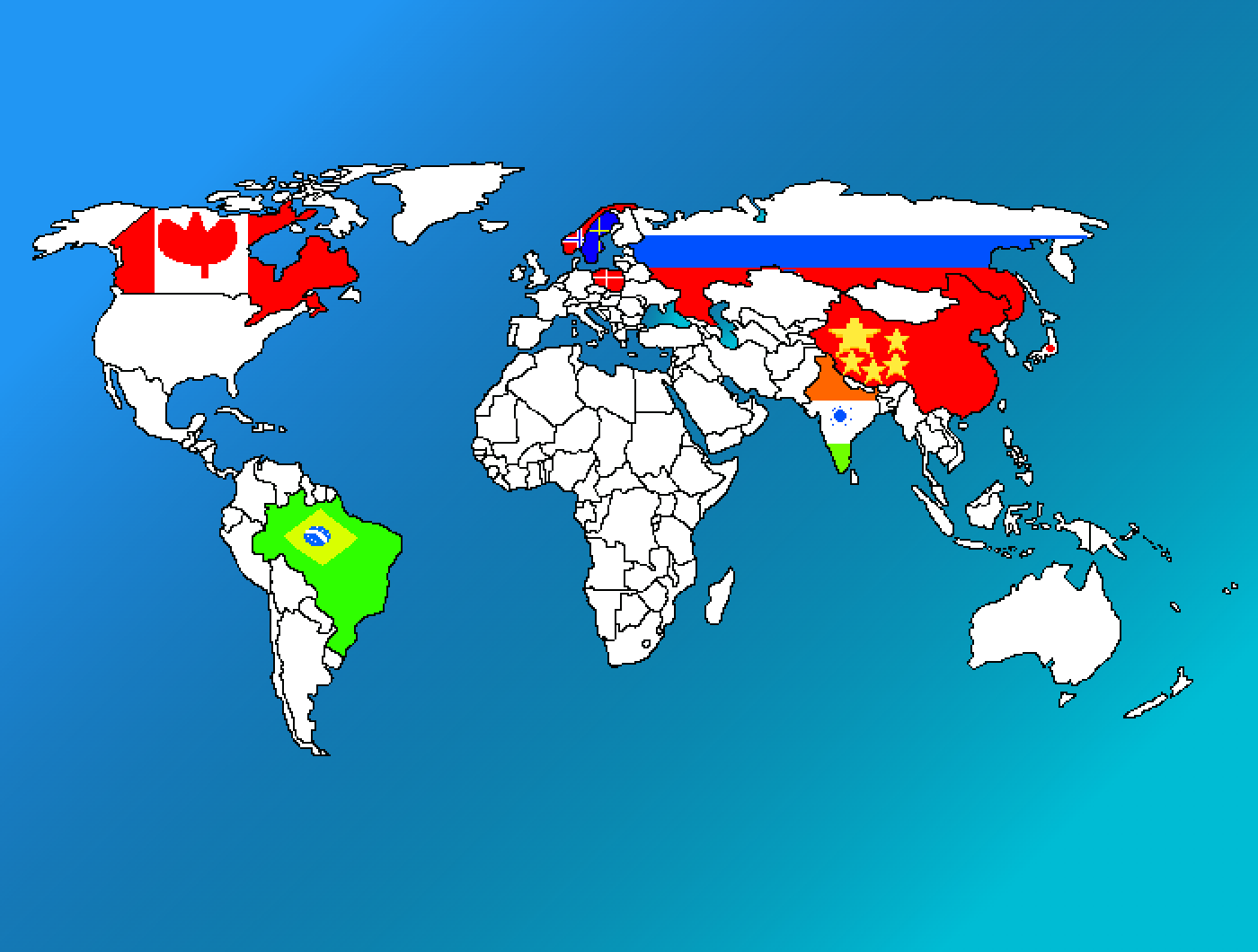Pixilart - World map new country coming soon! by JASON1THETEAM