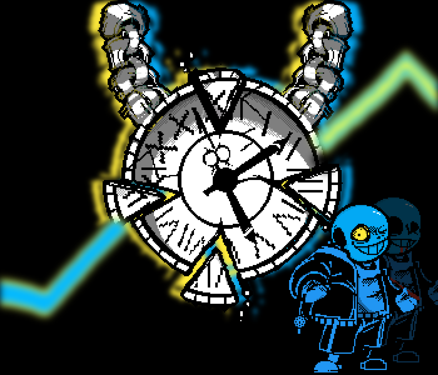 Pixilart - Time Paradox Collaboration! by WMGGT