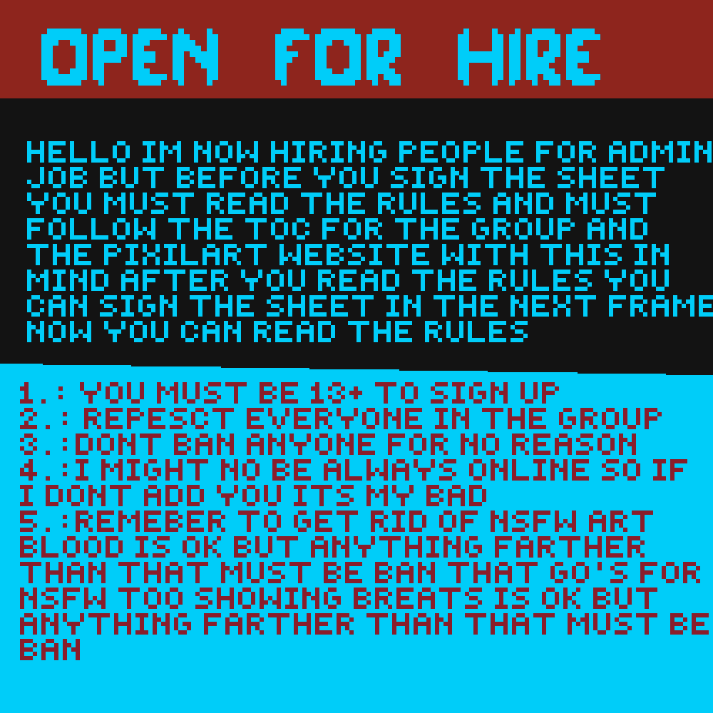 Pixilart - Open for hire! by bridwaystudio